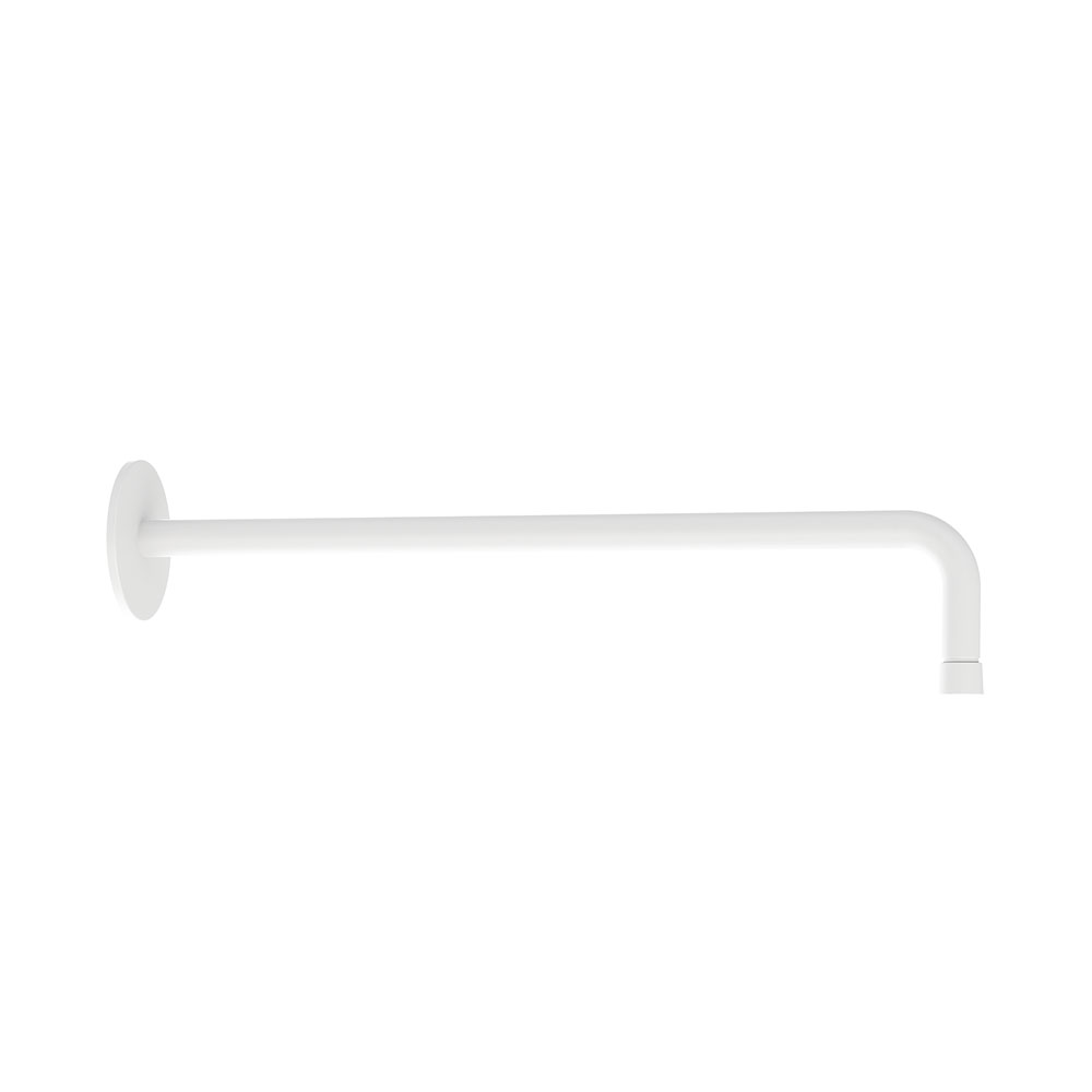 White 300mm Stainless Steel Round Shower Arm in Sri Lanka | Jaquar