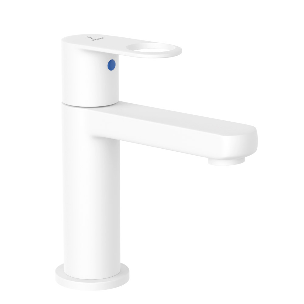 White Matt Color 1/2 Inch Basin Tap Ornamix Prime in Sri Lanka | Jaquar
