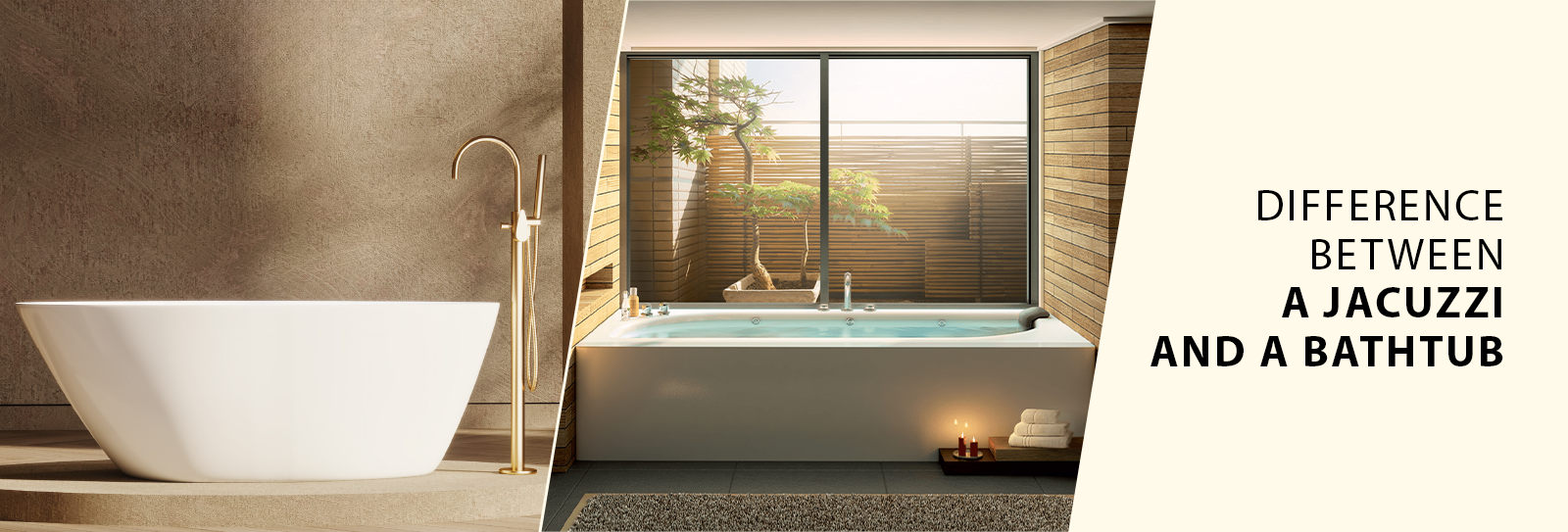 Key Difference Between Jacuzzi and Bathtub in Sri Lanka | Jaquar